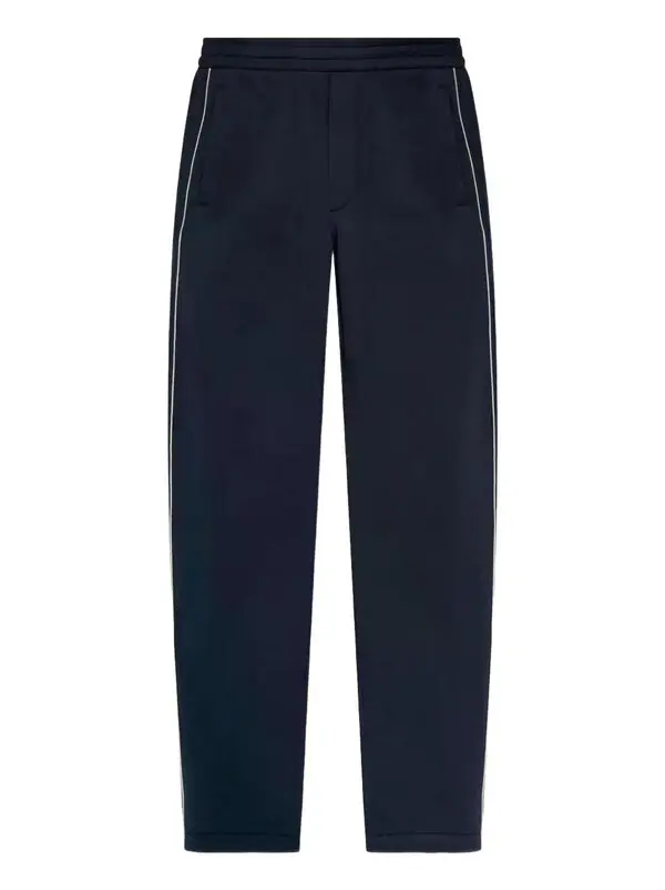 Emporio Armani Side-stripe Track Pants - Blue