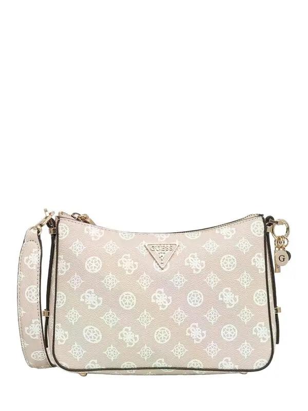 Guess Monogram Shoulder Bag - Neutrals