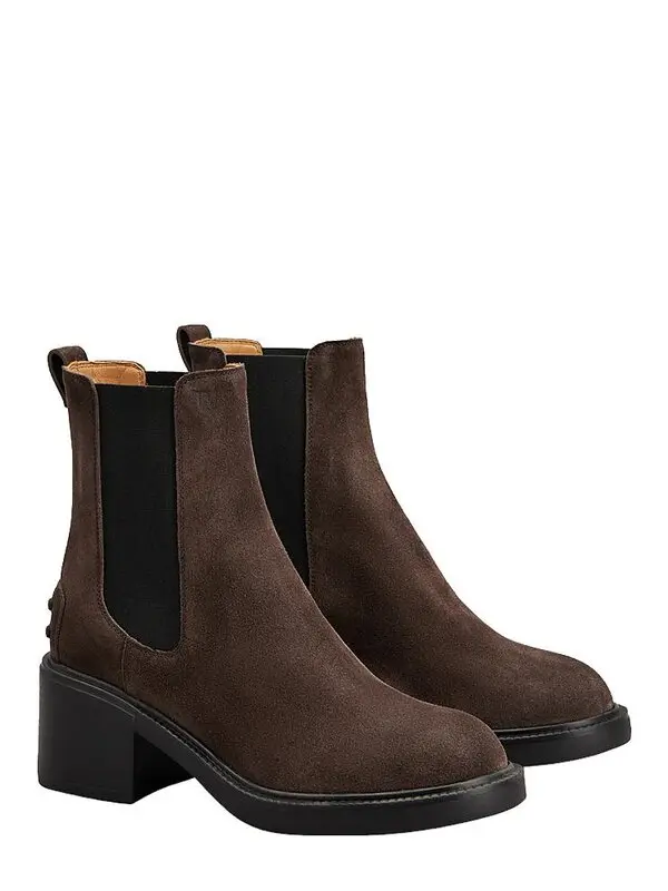 TOD'S Chelsea Boots - Dark Brown