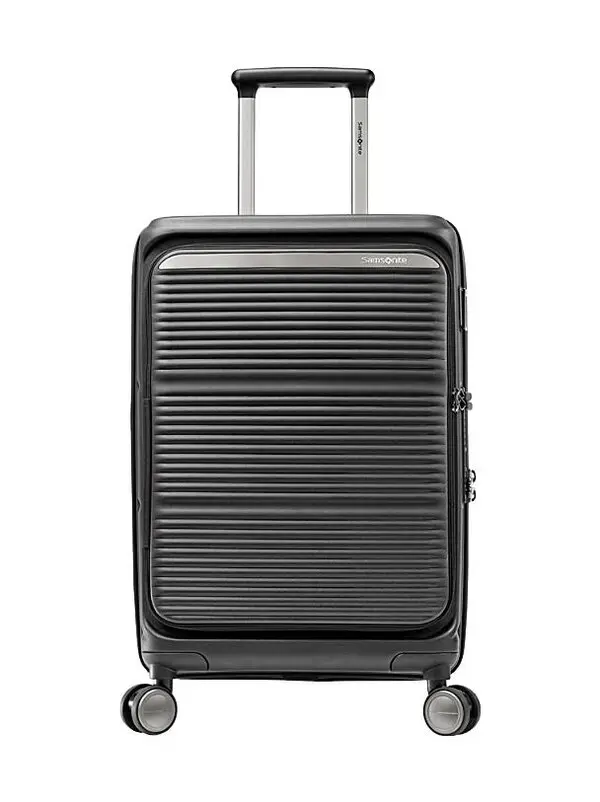 SAMSONITE Paralux Expandable Spinner Carry On Suitcase - Black