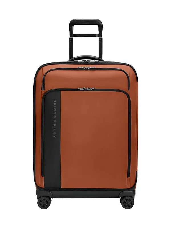 Briggs & Riley Expandable Spinner Checked Bag - Canyon