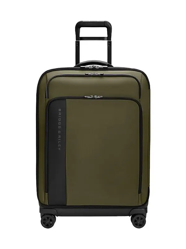 Briggs & Riley Expandable Spinner Checked Bag - Hunter