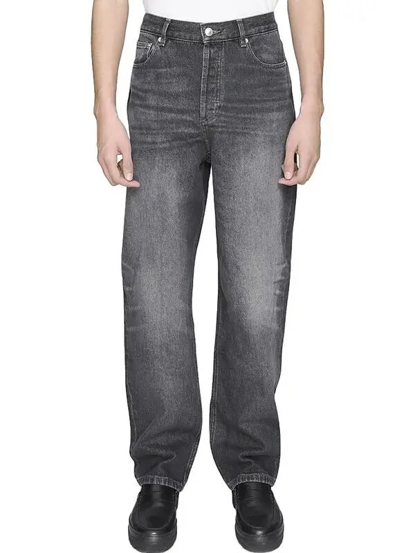 A.p.c. Solal Relaxed Fit Jeans - Noir