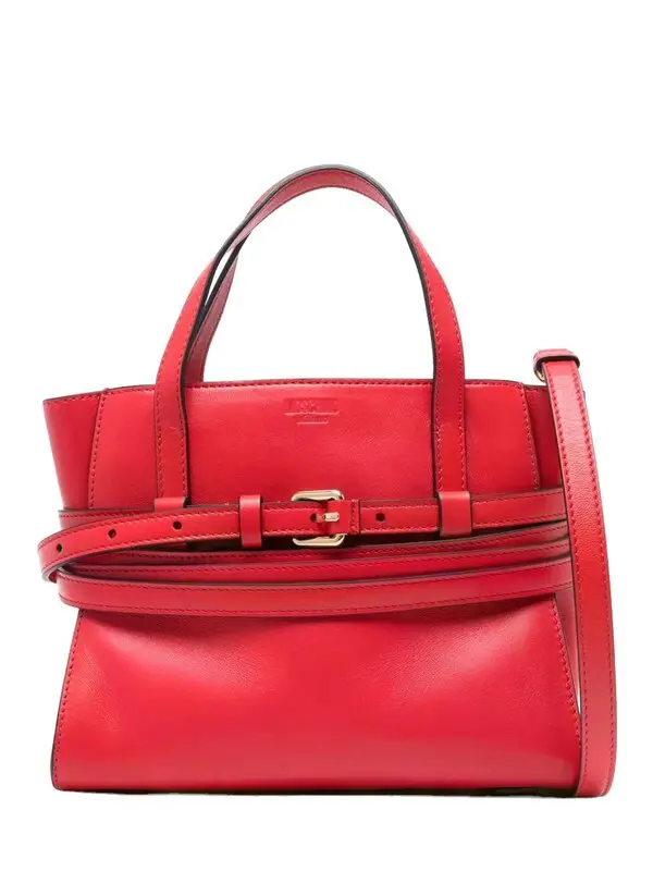 Moschino Small Tie Me Tote - Red