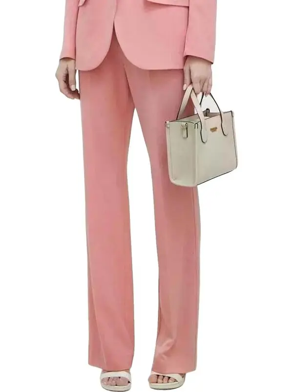 CUSTOMMADE Embellished Straight Trousers - Pink