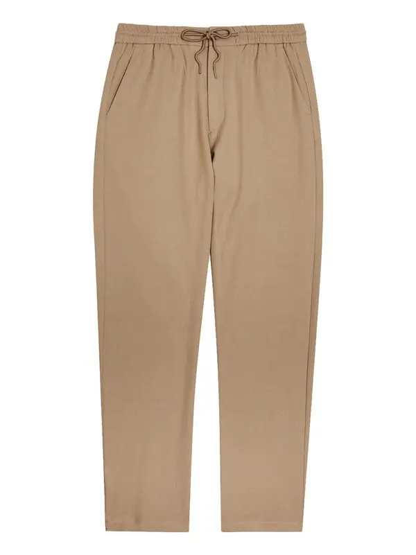 LES DEUX Como Woven Trousers - Beige