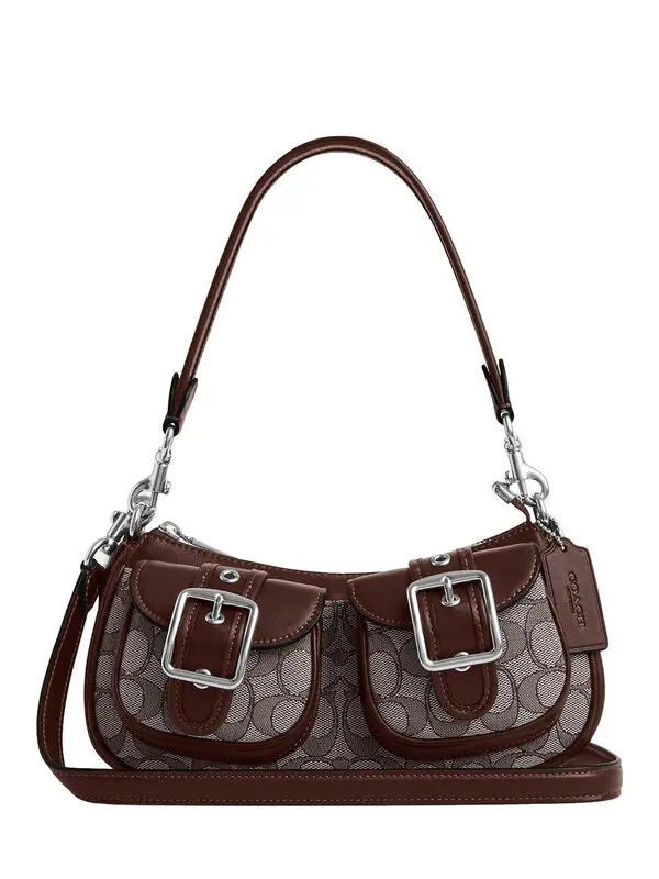 COACH OUTLET Coach® Ashton Bag In Signature Jacquard - Silver/oak/maple