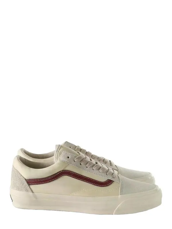 VANS Premium Old Skool Suede-panelled Sneakers - Neutrals