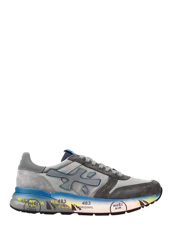 Premiata Mick 7865 Lace-up Sneakers - Grey