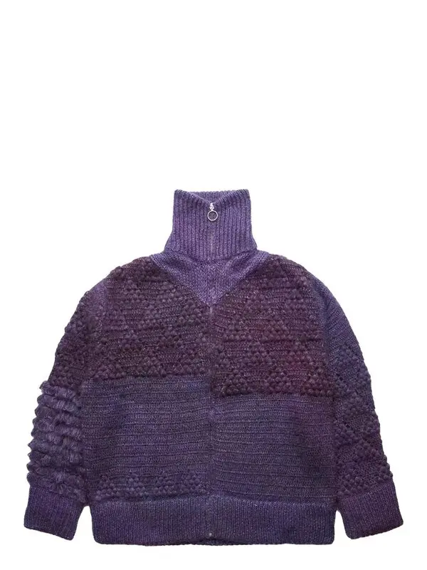 NAMACHEKO Borrujered Cardigan - Purple