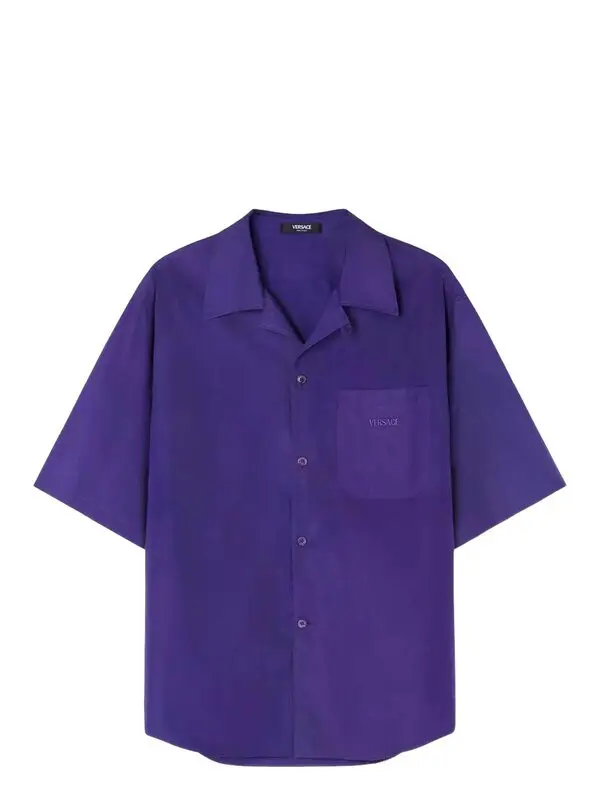 Versace Hall Of Statues Printed Shirt - Purple