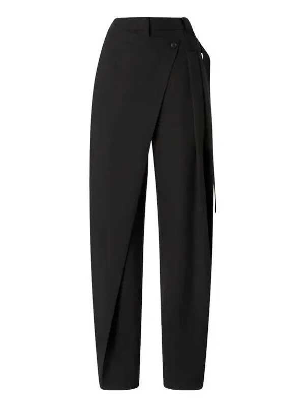 Pinko Wrap Tailored Trousers - Black