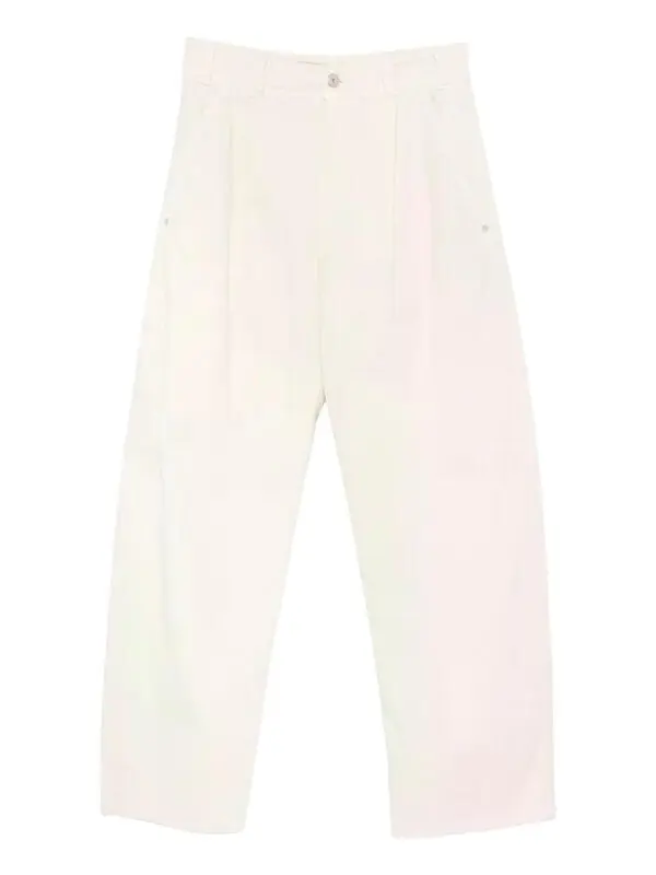 Brunello Cucinelli Pleated Pocket Trousers - Neutrals