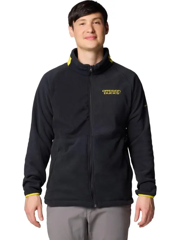 Columbia Collegiate Flanker™ Iv Fleece Jacket - Uo - Black, Yellow Glo