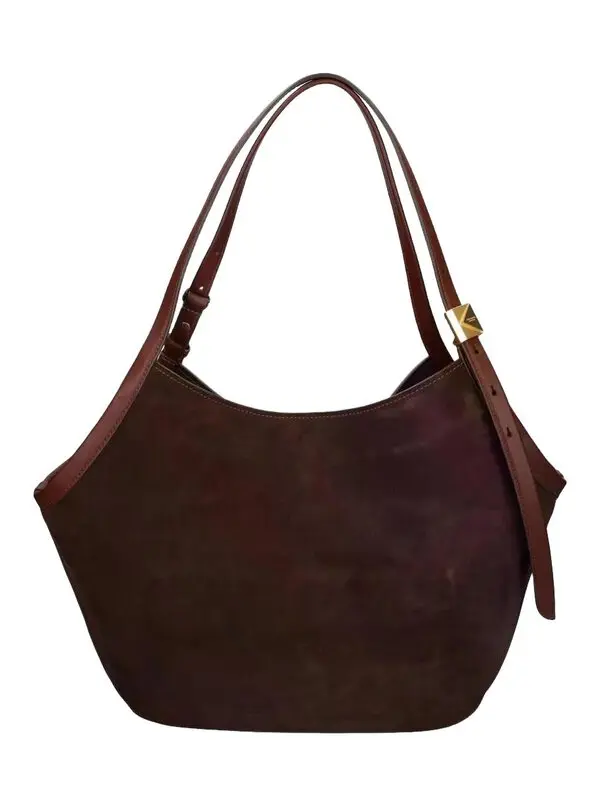 Kate Spade New York Suede Tote Bag - Brown