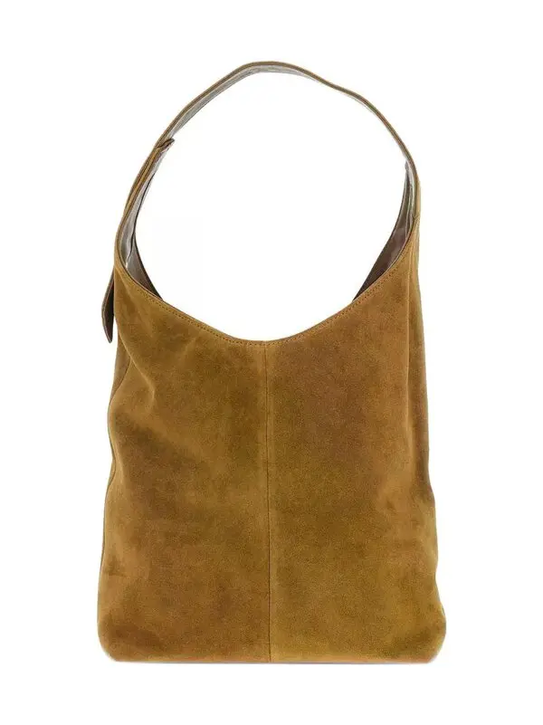 MAEDEN Suede Shoulder Bag - Brown