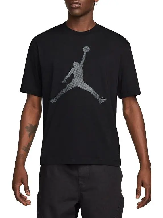 JORDAN Brooklyn Graphic T-shirt - Black/iron Grey