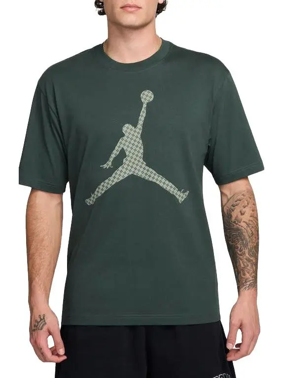 JORDAN Brooklyn Graphic T-shirt - Midnight Green