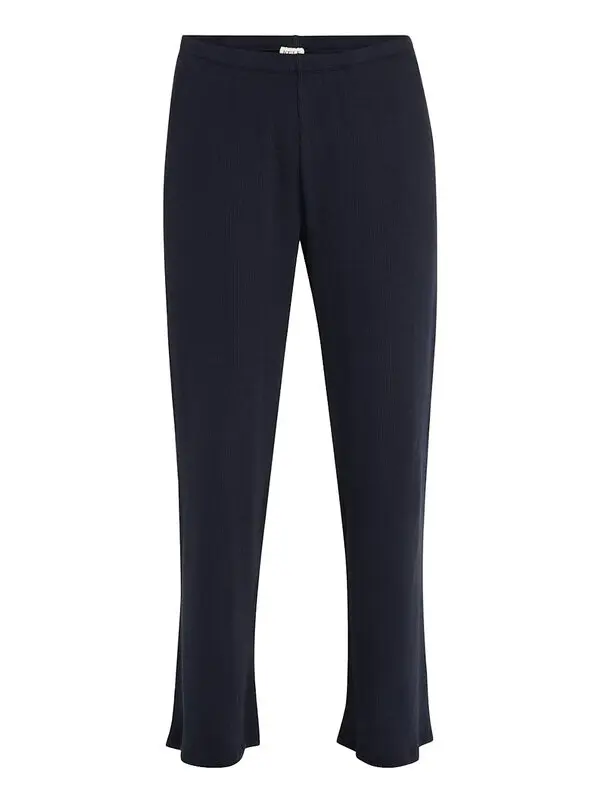Kule The Ribbed Janice Pants - Navy