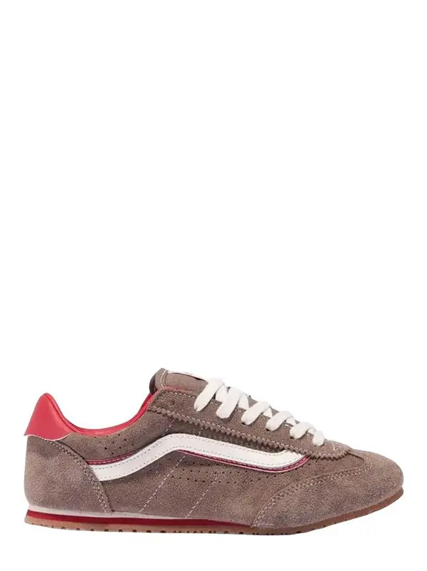VANS Super Low Pro Sneakers - Walnut/white/red