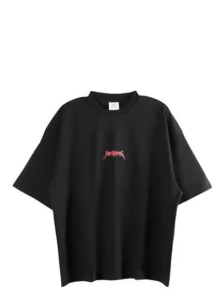 Vetements Metal Logo Regular T-shirt - Black