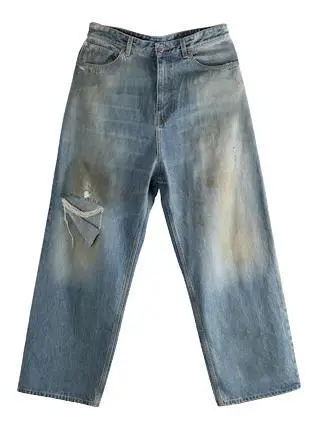 Vetements Distressed Pant - Light Blue