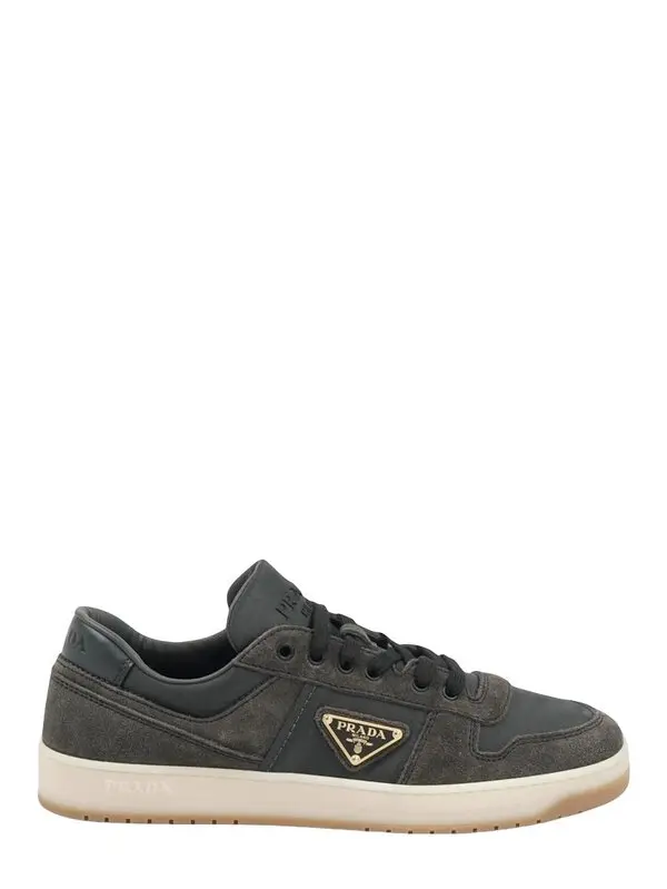 Prada Downtown Low Top Sneakers - Dark Grey