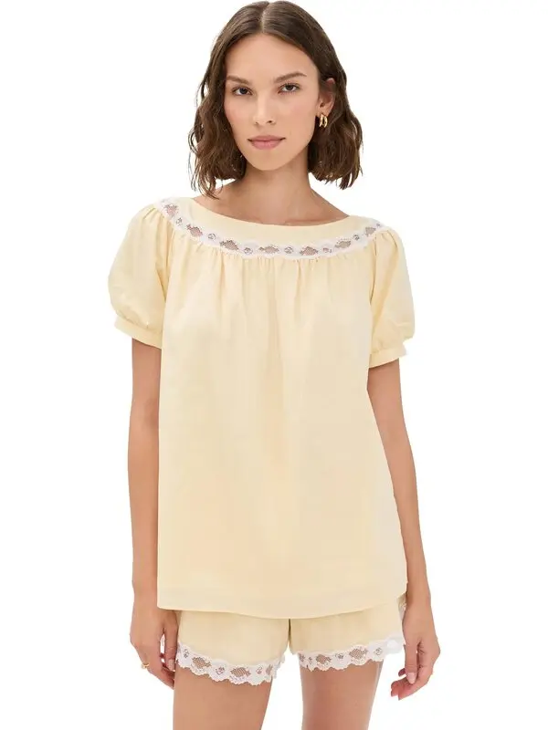 Posse Marilyn Blouse - Limoncello