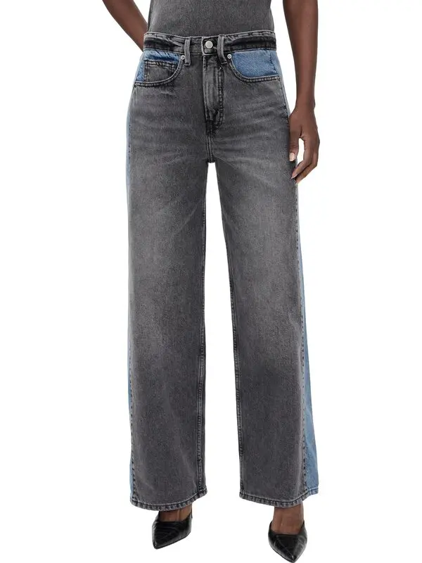 Good American Good Standard Baggy Jeans - Indigo1000