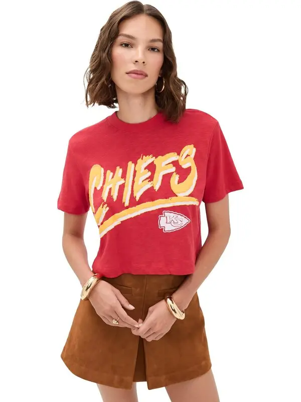 Junk Food Chiefs Graphic Tee - Licorice