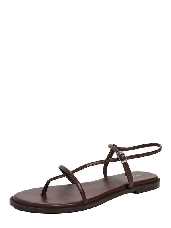 Free People Corsica Strappy Sandals - Oak