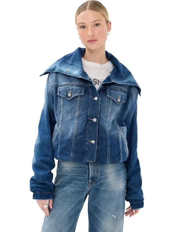 Acne Studios Denim Jacket - Mid Blue