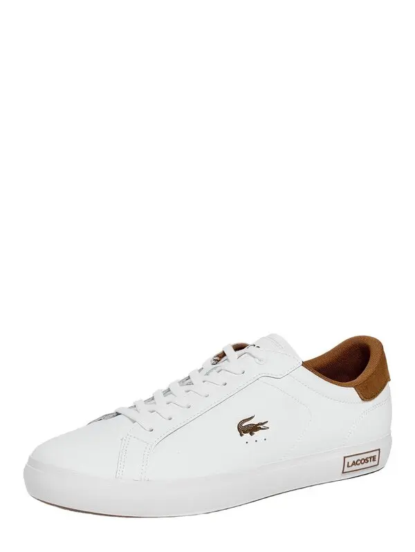 Lacoste Powercourt Sneakers - White/brown