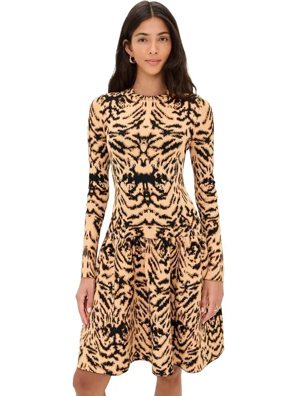 Ulla Johnson Camryn Jacquard Knit Dress - Bengal