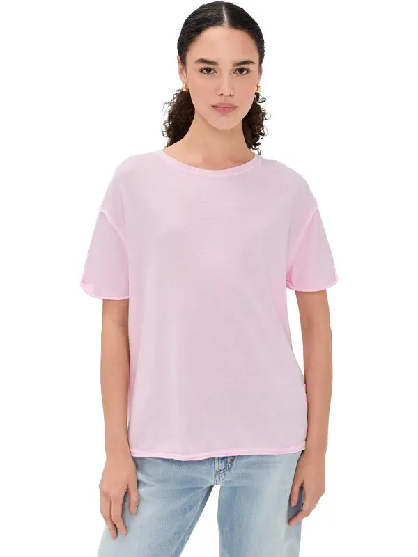 Free People Nina Tee - Pink A Boo