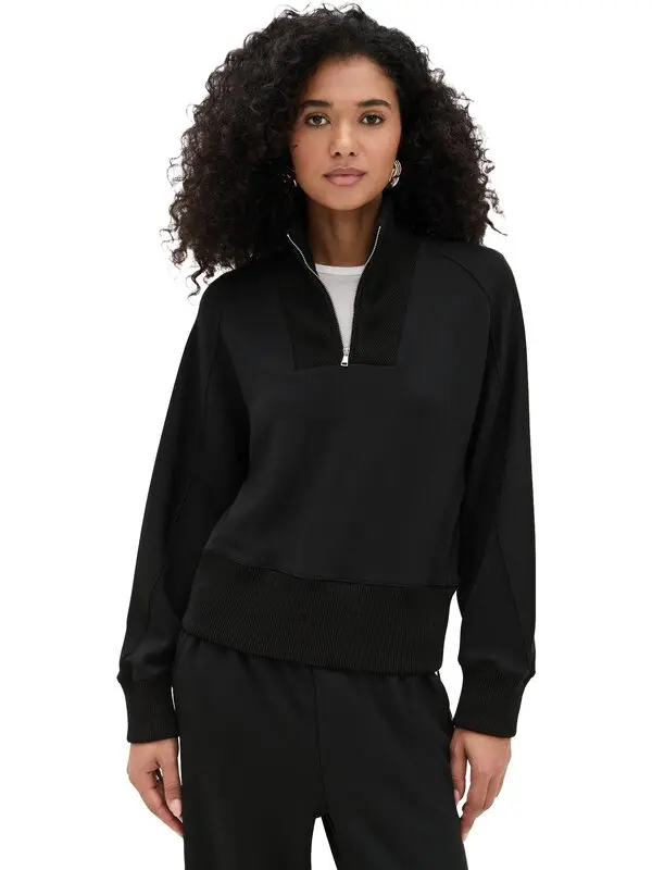 LE BOP Quarter-zip Pullover - Black