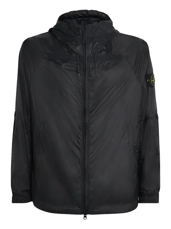 Stone Island Ripstop Reflective-detail Field Jacket - Grey