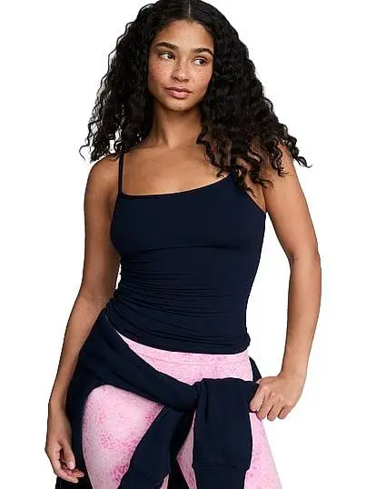 Pink Base Stretch™ Cami - Blue
