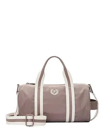 Pink Mini Nylon Duffle Bag - Brown