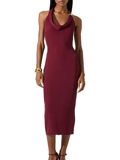 Victoria's Secret Astr The Label Alanna Midi Dress - Purple