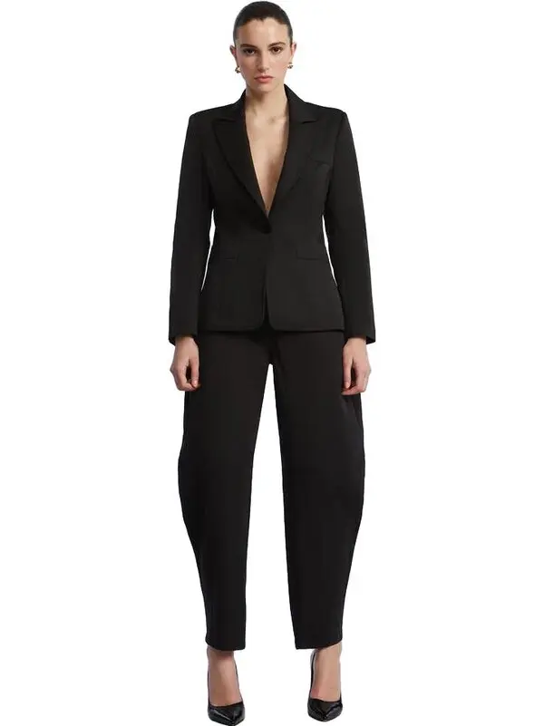 Bcbgmaxazria Taffeta Twill Blazer - Black