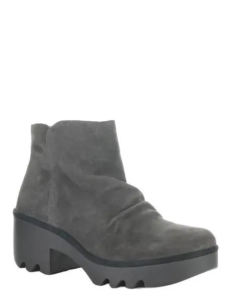 Fly London Tulp Lug-sole Platform Bootie - Diesel