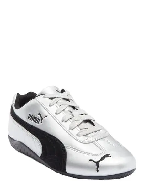 PUMA Speedcat Metallic Sneakers - Puma Silver/puma Black