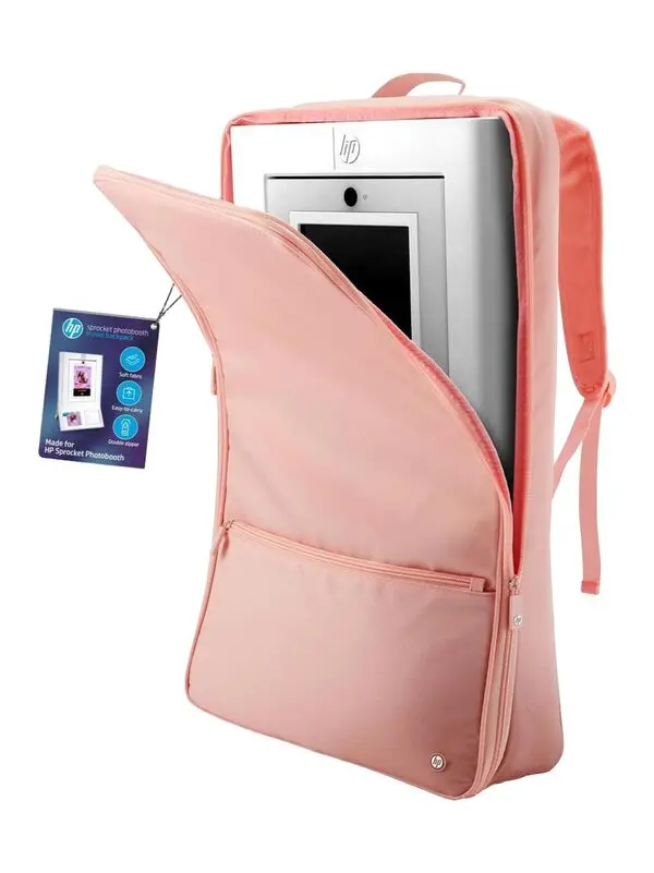 HP Sprocket Photobooth Travel Backpack - Pink