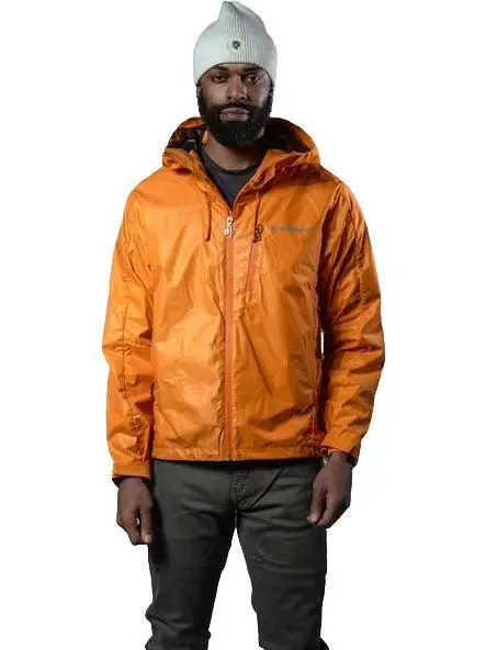 WOODPECKER Wind Rain Shell Jacket - Orange Diamond