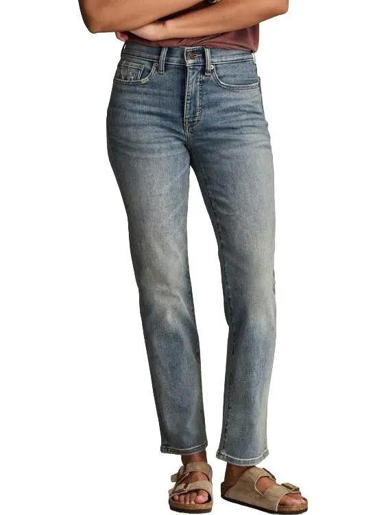 Lucky Brand Zoe Straight Leg Jeans - Antigravity Wash
