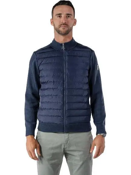 WOODPECKER Hybrid Knit Jacket - Matte Navy