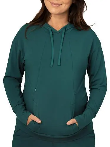 KINDRED BRAVELY Maternity And Nursing Hoodie - Evergreen