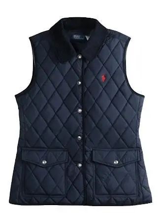 Polo Ralph Lauren Quilted Vest - Navy Blue