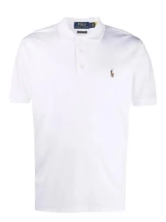 Polo Ralph Lauren Polo Shirt Ralph Lauren Short Sleeve Soft Touch Polo Shirt - White